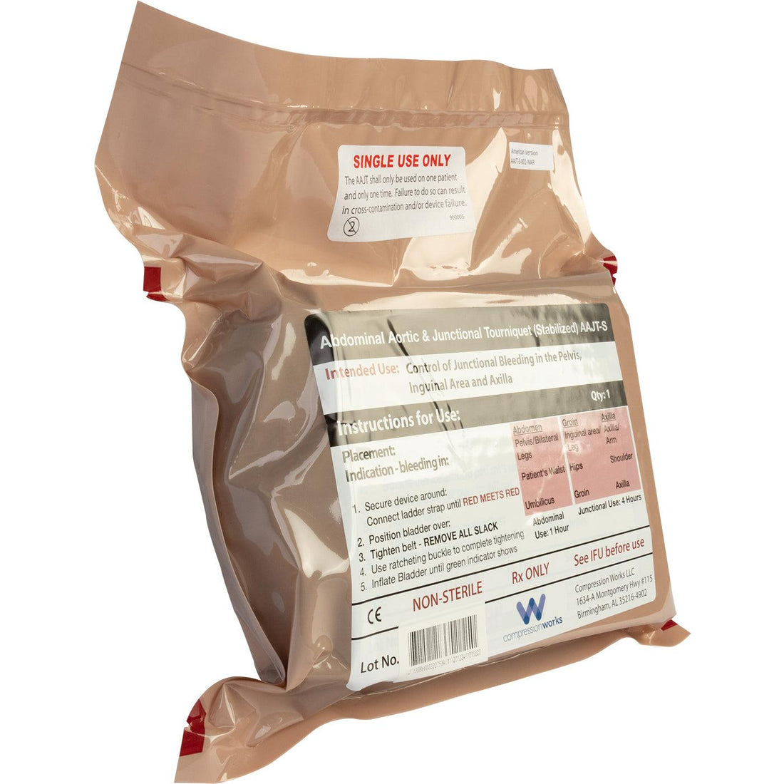 FORWARD AAJT-S Deployment Module - With Coyote Brown Nylon Molle Pouch ...